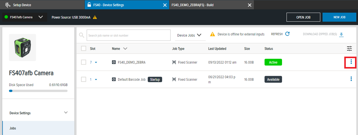 Modifier la tâche par défaut avec Zebra Aurora Focus™ sur les scanners ...