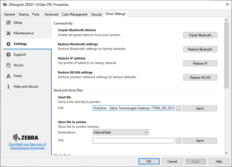 Printing Turkish Characters on ZPL Printers