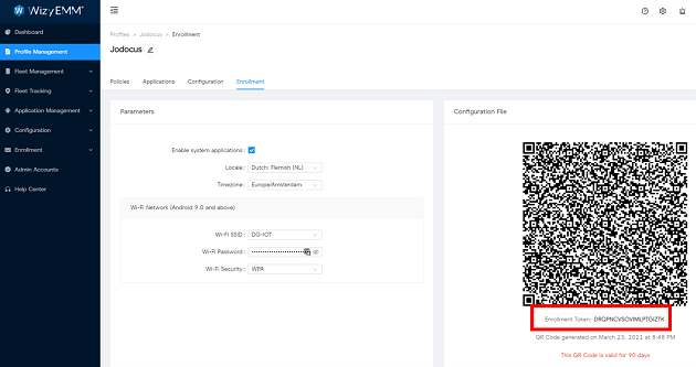 Enroll Microsoft Intune Using StageNow