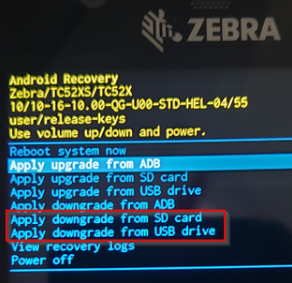 Using a UPL File to Downgrade OS Build from Android 11 and Perform a Full Factory Reset