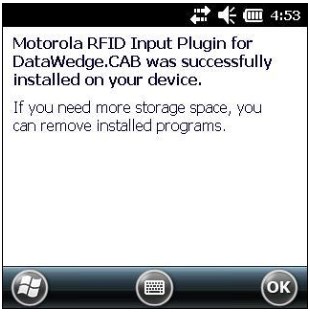 Configuring DataWedge RFID Input Plug-in on RFD5500