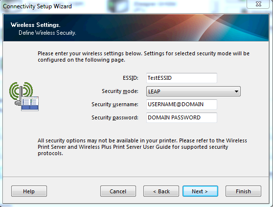 LEAP Windows Domain User Setup