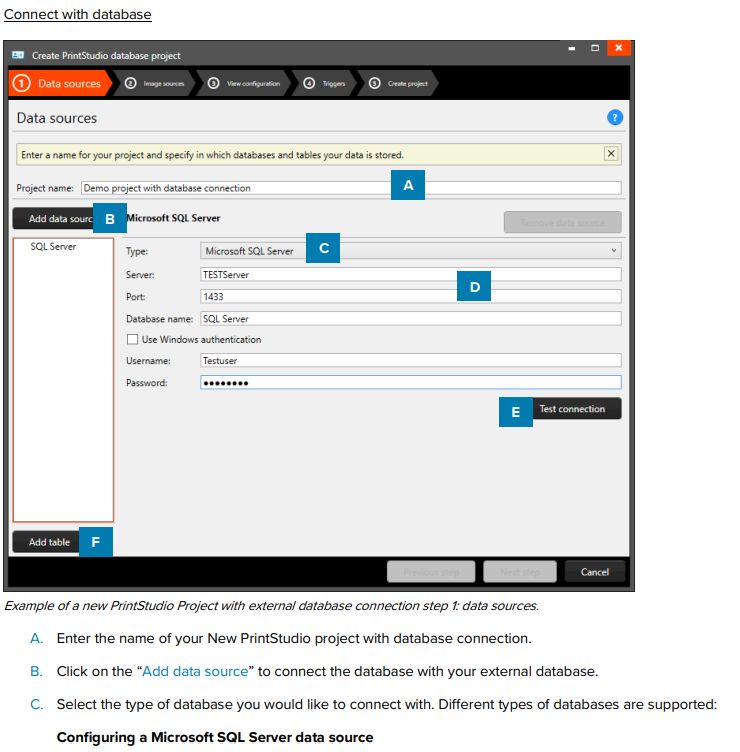 Connecting to an External Databse using CardStudio 2.0