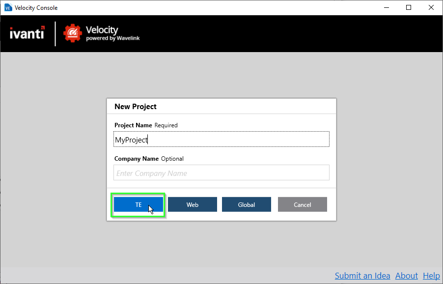 Velocity Console: Basic Host Setup and Deployment