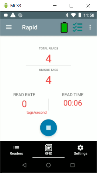 123RFID Mobile (Version 1.0.1.58 or Later): Writing Inventoried RFID ...