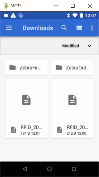123RFID Mobile (Version 1.0.1.58 or Later): Writing Inventoried RFID ...