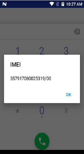Retrieve IMEI Number