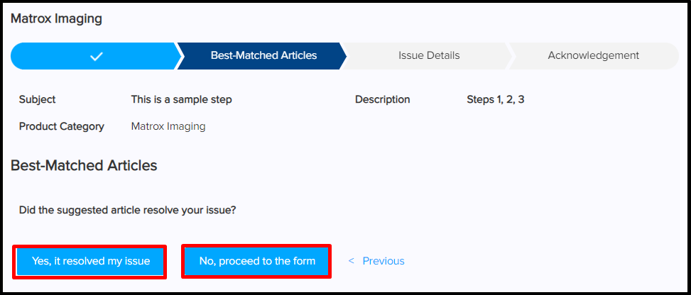 Site Guide: Create Case Online Submission Form