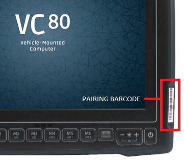 Connexion des scanners Bluetooth au VC80 Windows 10