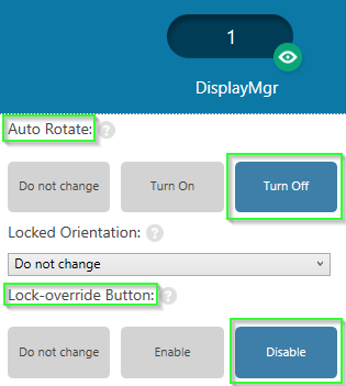 Disabling Android Screen Orientation and Lock-Override Button Options ...