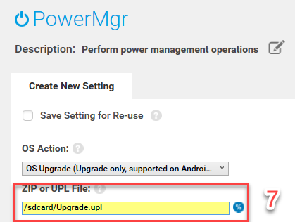Upgrade OS Using StageNow Xpert Mode and UPL file