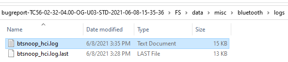 Enabling Bluetooth HCI Snoop Log
