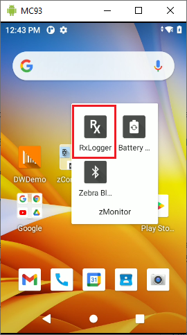 Recopilación de registros de depuración mediante la utilidad RxLogger