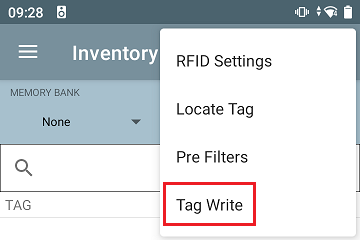 Write to RFID Tag Using Zebra 123RFID Mobile for Android Device