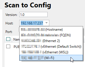 Velocity Client: Scan to Config: Error Retrieving Configuration