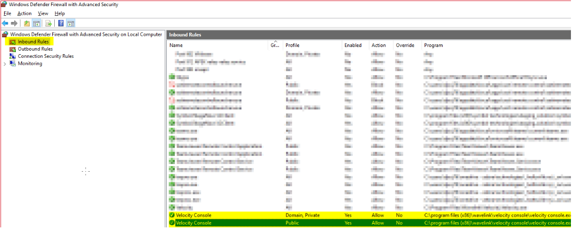 Velocity Client: Scan to Config: errore durante il recupero della ...