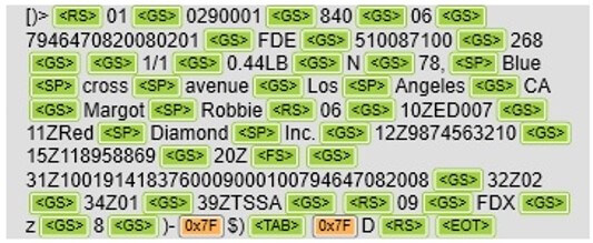 Check the Scanner Data Output and Display Non-printable Characters Using 123Scan
