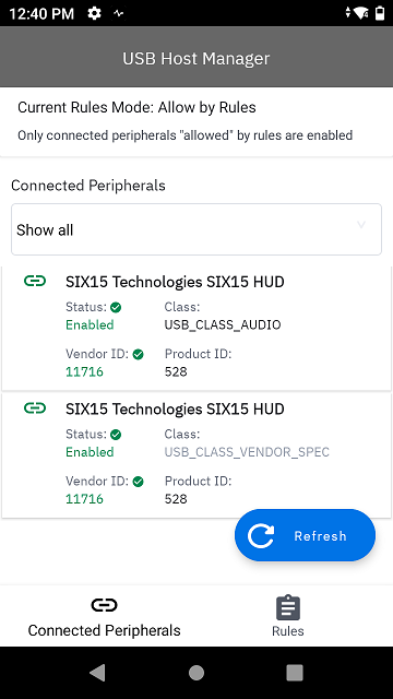 Deploy USB Host Manager Control Rules Via StageNow