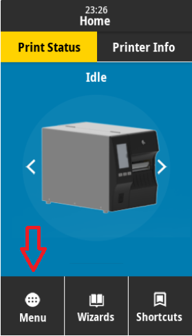 Enable Batch Counter Display on Printers with Color Touch Display