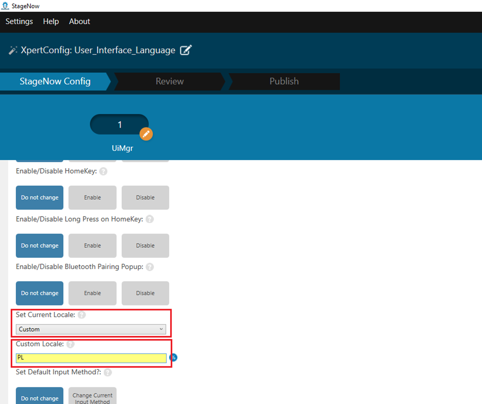 Set Less Popular Language To Zebra Android Mobile Computer Via Stagenow