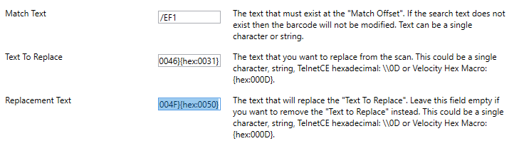 Velocity: Replace Text with Function Key on VT220