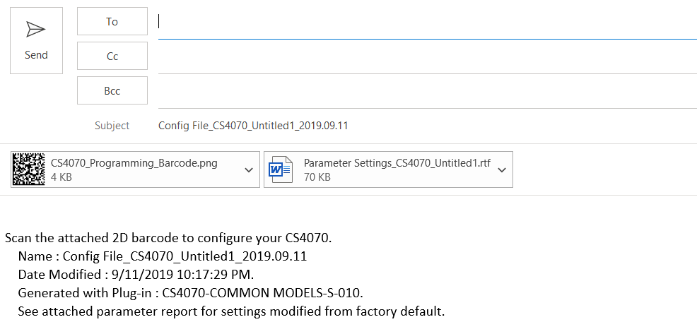 Configure the CS4070 Scanner with 123Scan Utility