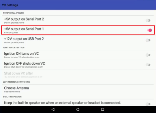 VC80x/VC8300 StayLinked SmartTE Serial Scanner DataWedge Profile