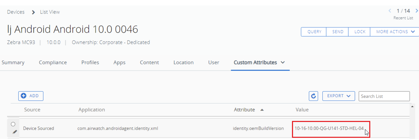 Perform Android System Update Using OEMConfig 11.5.x.x in Workspace ONE UEM
