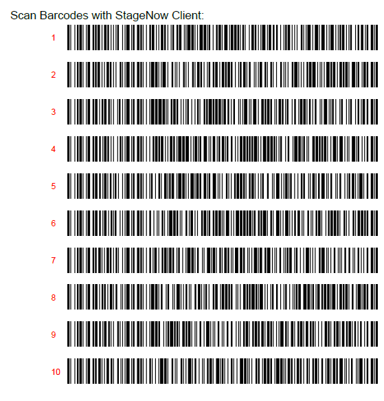 Reset Key Programmer using StageNow