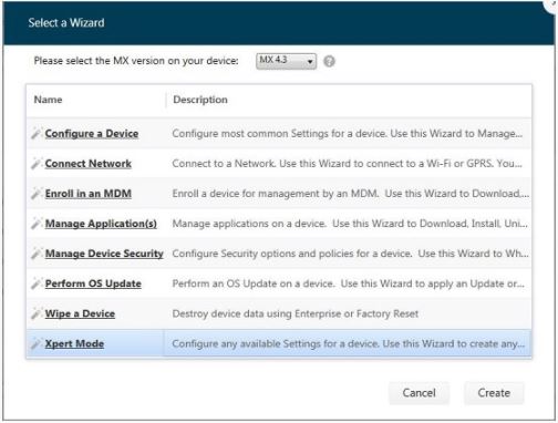Set System Settings Access Using StageNow Tool