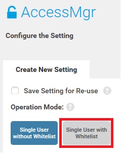 Set System Settings Access Using StageNow Tool