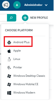 Profile Configuration for Android Enterprise