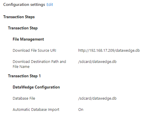 Deploy DataWedge Configuration via OEMConfig 11.5.x.x