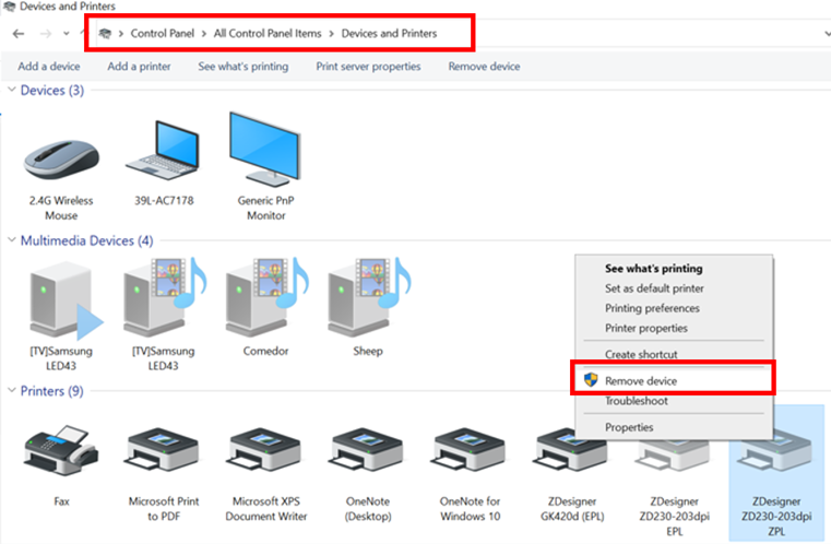 Enabling the Send to Printer Button in Zebra Setup Utilities to Print ...