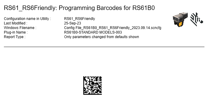 RS6100 non funziona con il profilo scanner Zebra di Velocity