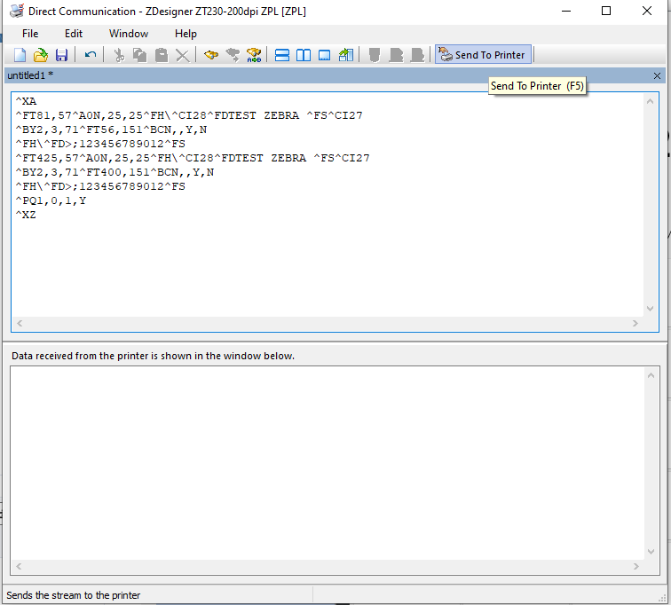 Printing Two-Column Labels for ZPL/E-commerce Platforms