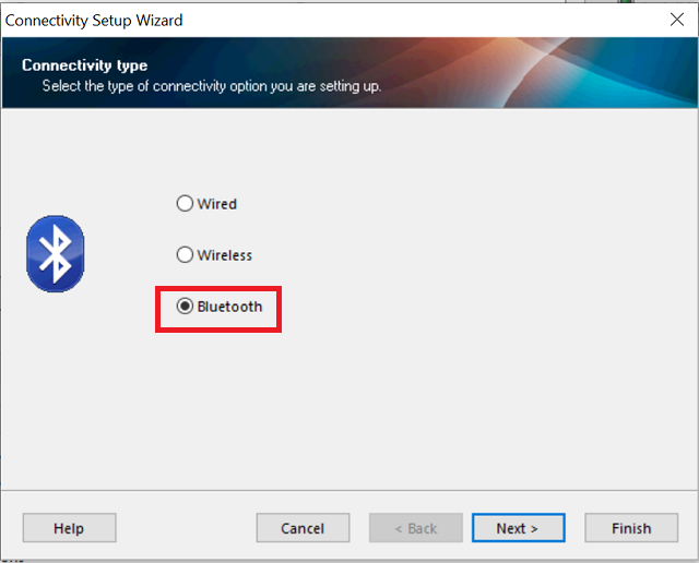Configure la configuración Bluetooth de la impresora mediante las ...