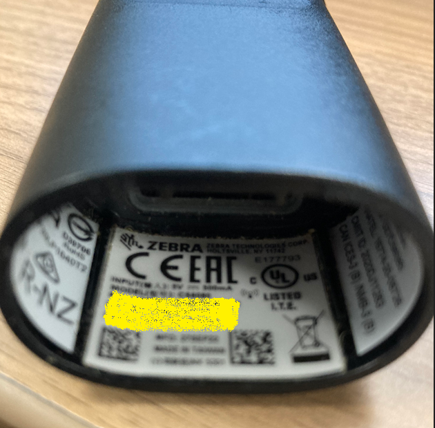 Locate Serial Number: Portable and Companion Scanners
