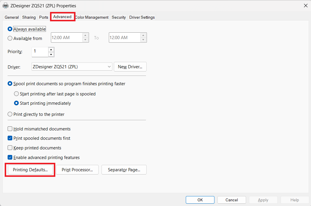 Centralize Printer Driver Settings via Print Server