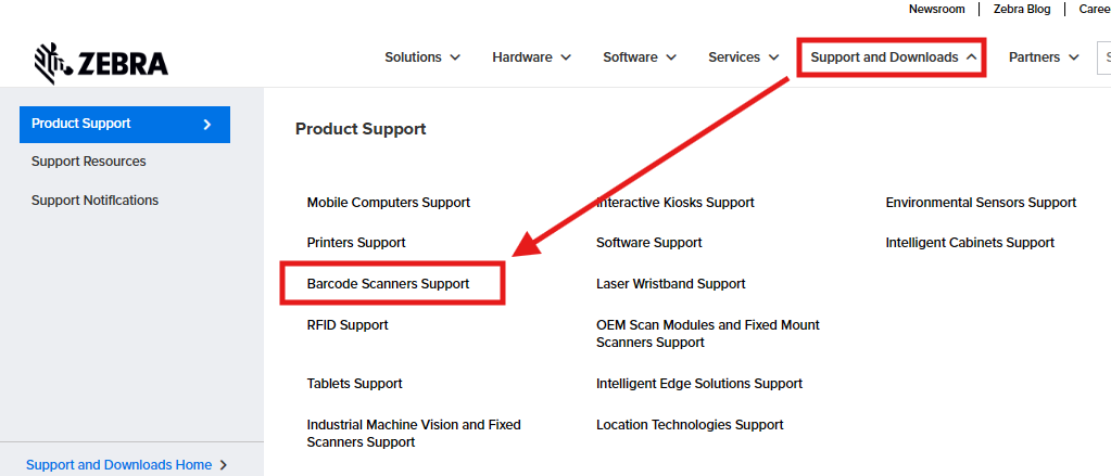 Downloading Technical Drawing (.stp) Files for Zebra Scanners
