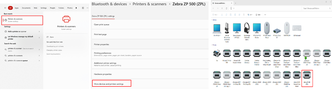 Windows PCにZebra ZP505またはZP506プリンタードライバーをインストールする