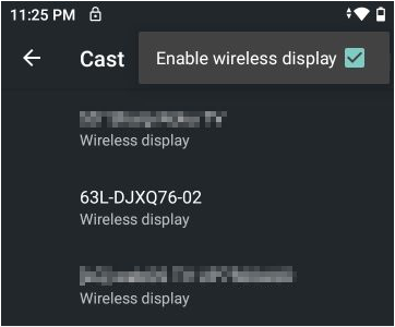 Cast or Mirror the Screen of an Android Device to a PC