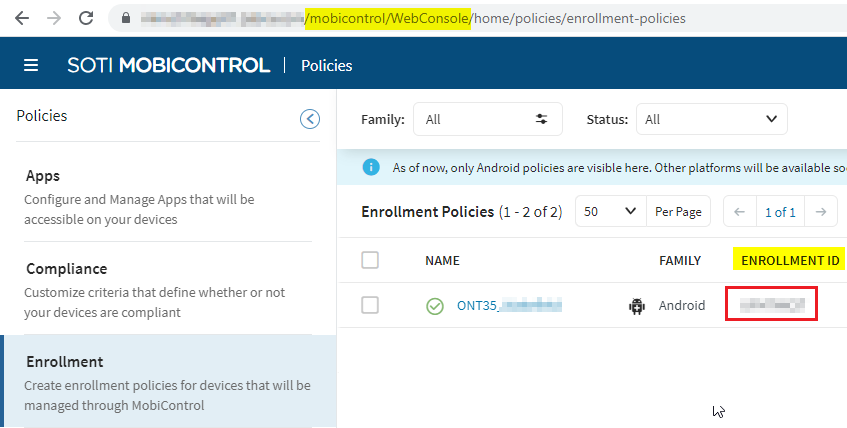 WS50: Enrolling Into SOTI MobiControl Using StageNow