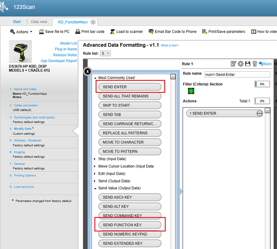 DS3600-KD / DS3678-KD: Enabling and Sending Function Keys via On-Device ...