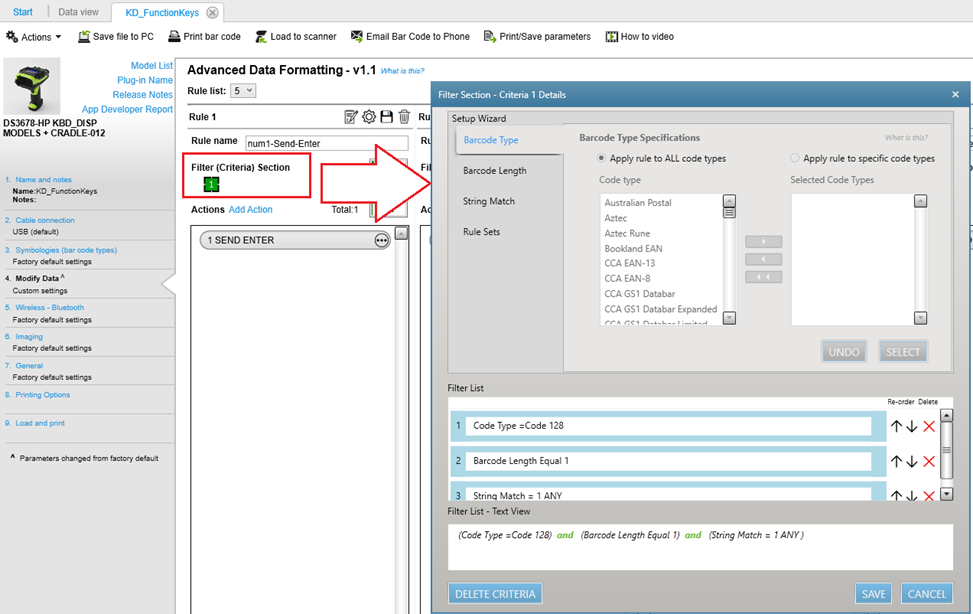 DS3600-KD / DS3678-KD: Enabling and Sending Function Keys via On-Device ...