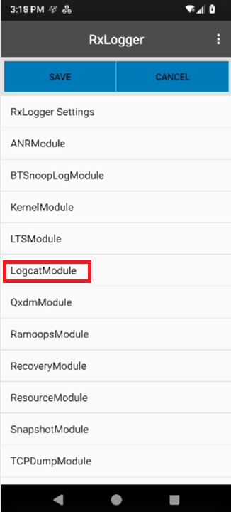 Steps to Collect Rxlogger with Qxdm Enabled