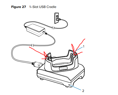 TC22 - how to remove shim from the dock?